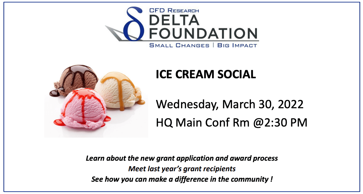 CFD Research’s Delta Foundation hosts Kick Off Ice Cream Social - CFD ...